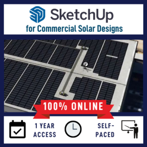 SketchUp for solar PV online course | Video Based | GSES International